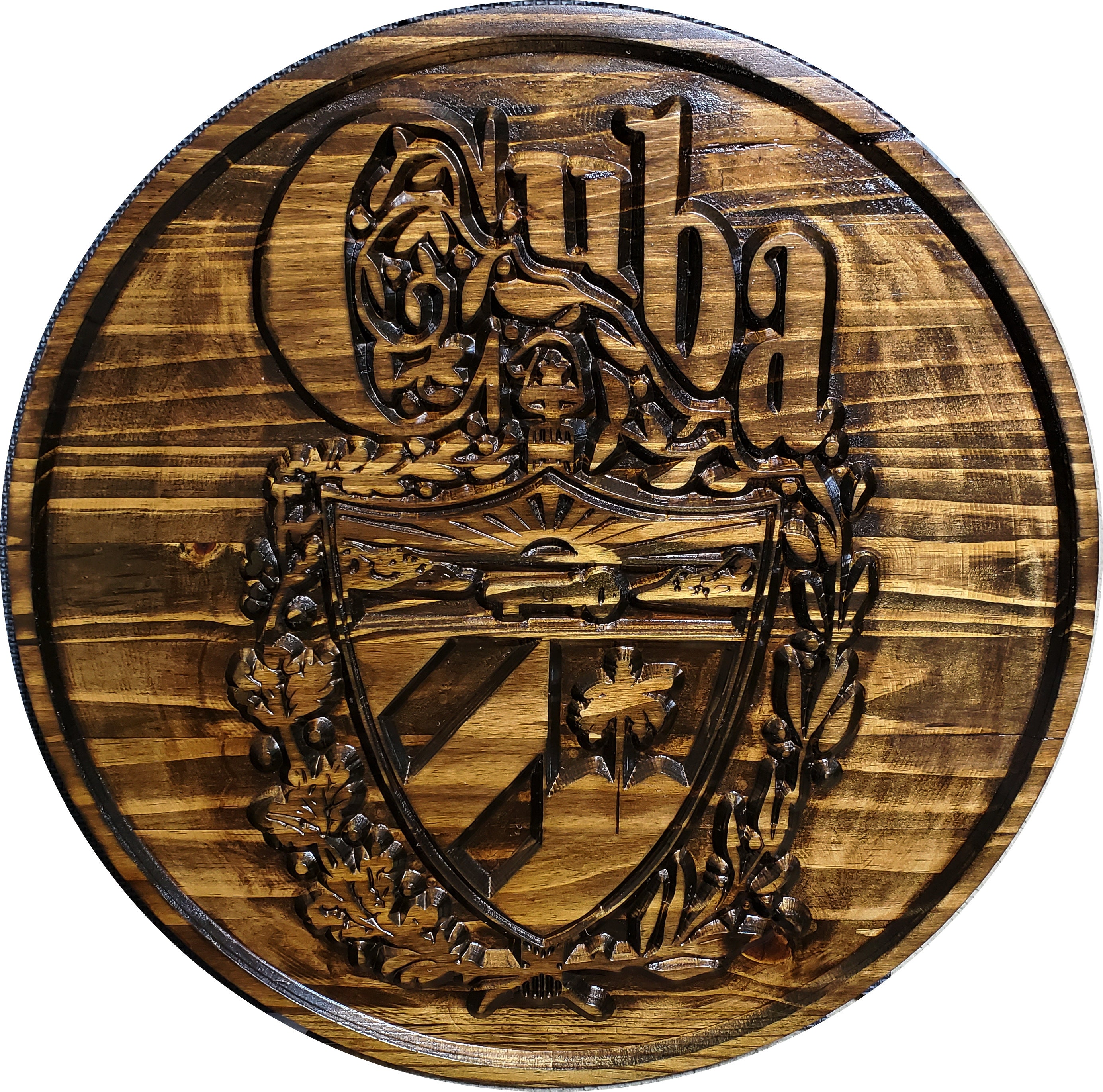Cuba Coat of Arms Cuban Art, Cuban Art, CUBAN BAR SIGN, West Indies Art ...