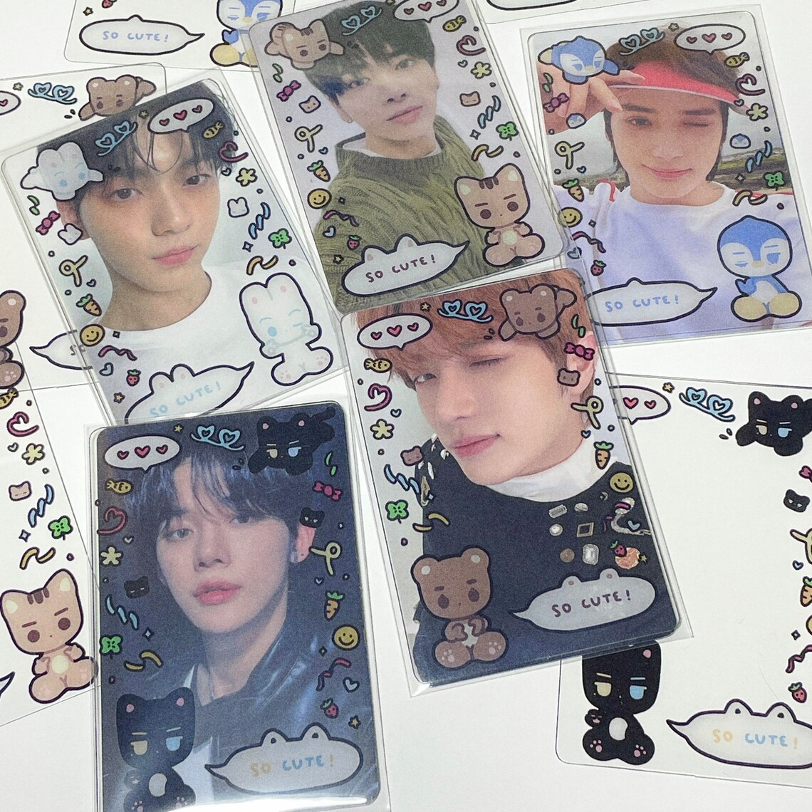 Clear Photocard Frames [set of 5] - Etsy