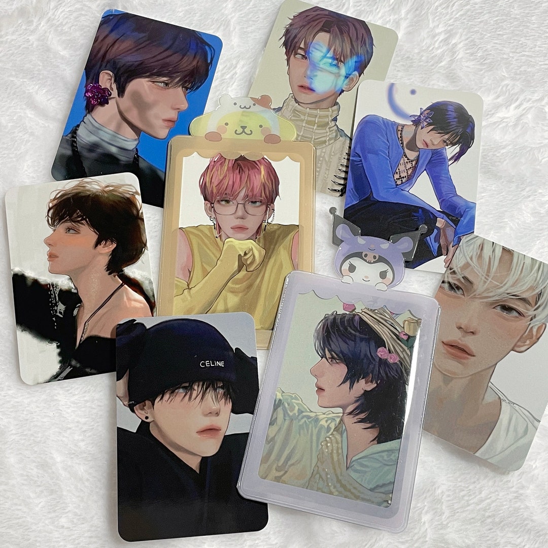 TXT Fanart Photo Cards 3 - Etsy