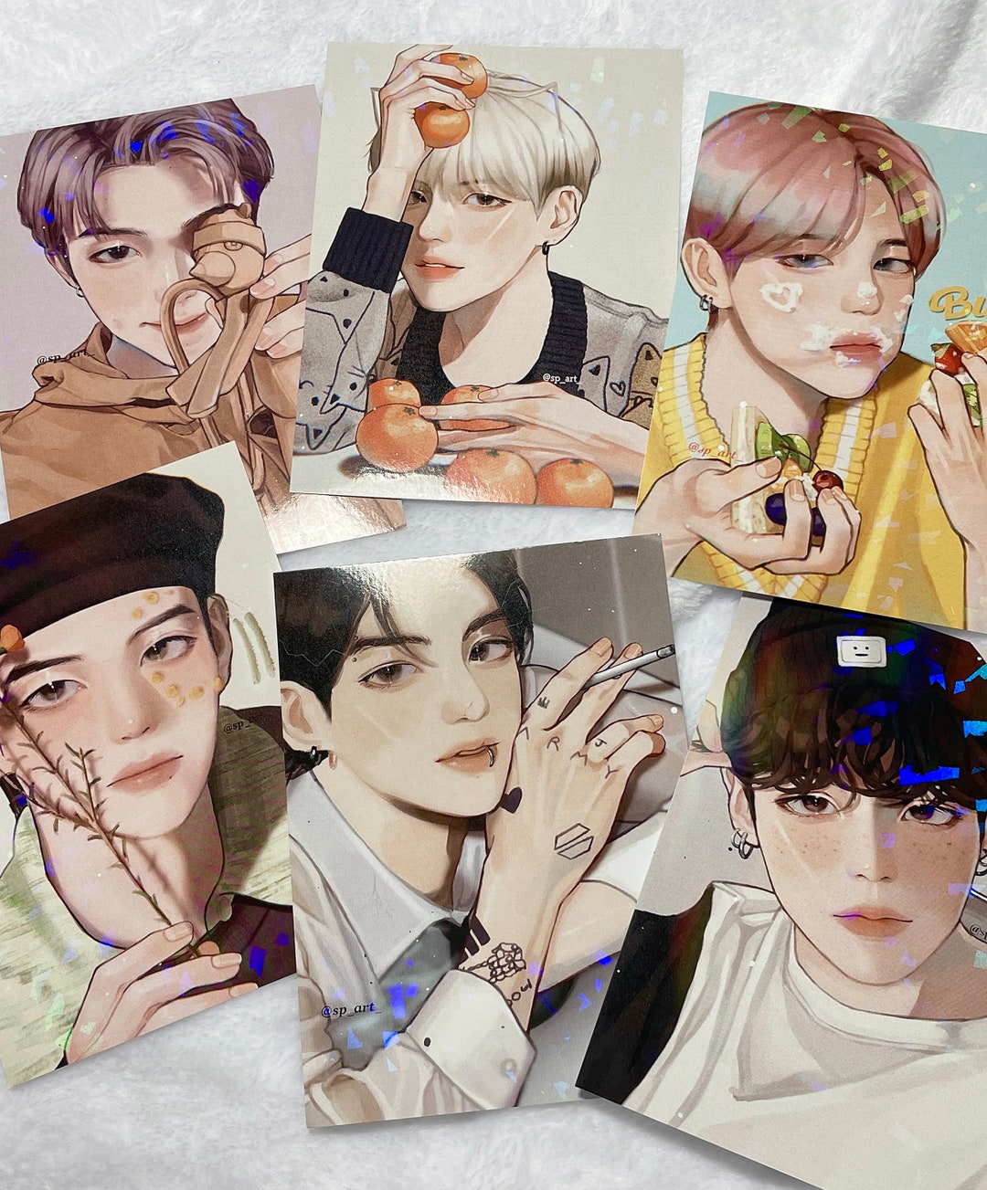 BTS Art Prints 1 - Etsy