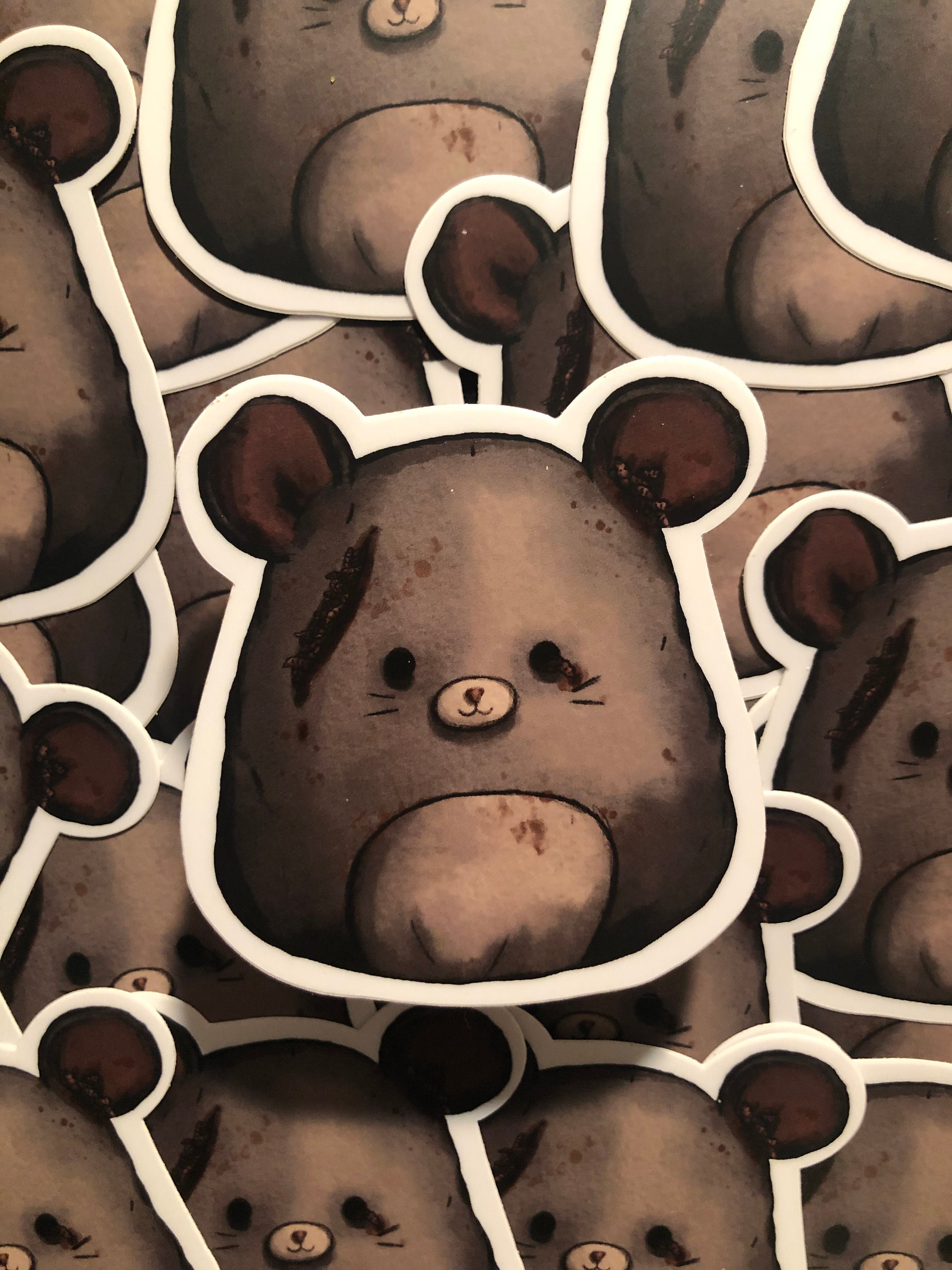 Creepy Cute Sticker Pack - Etsy