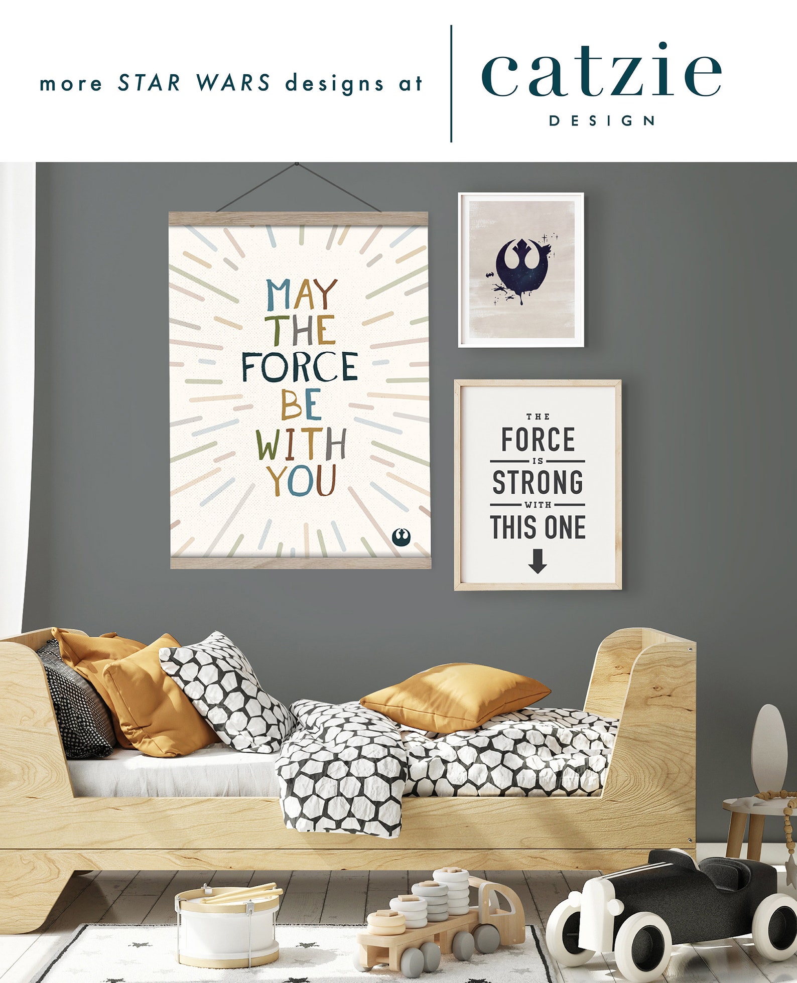Star Wars, Together We Can Rule the Galaxy, Printable Art, Boy's Room ...
