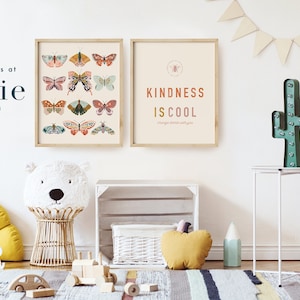 Be Kind Print, Kindness is Cool, Printable Art, Digital Print ...