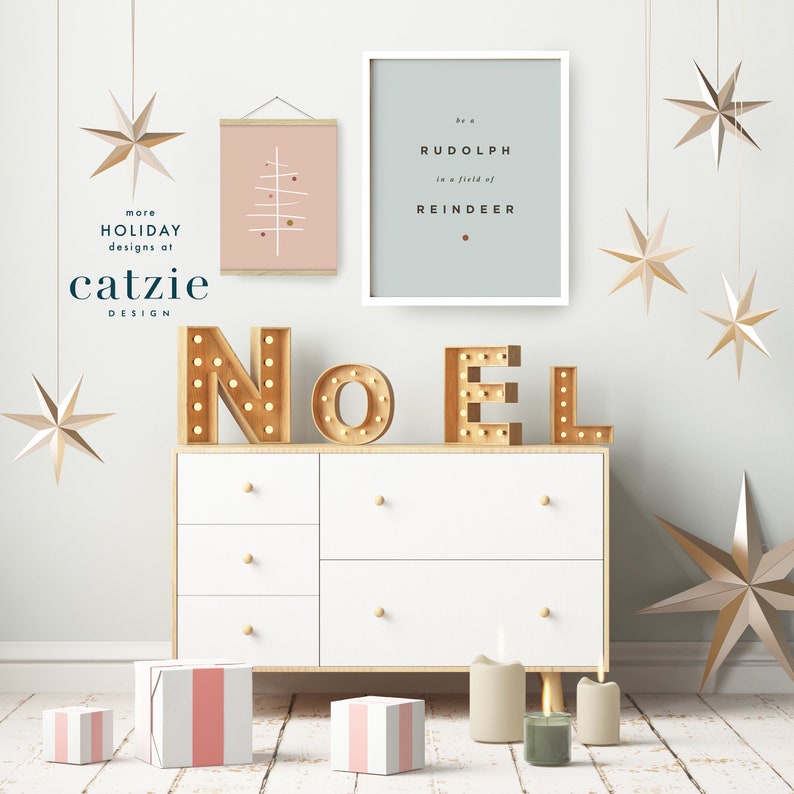 Rudolph Christmas Printable Christmas Printable Instant - Etsy