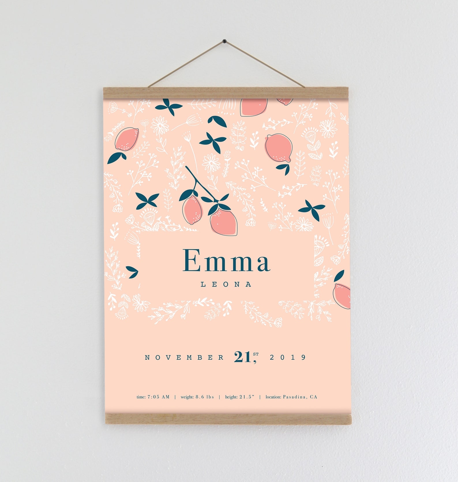 Custom Baby Name Print, Personalized Name Art, Name Art, Printable ...