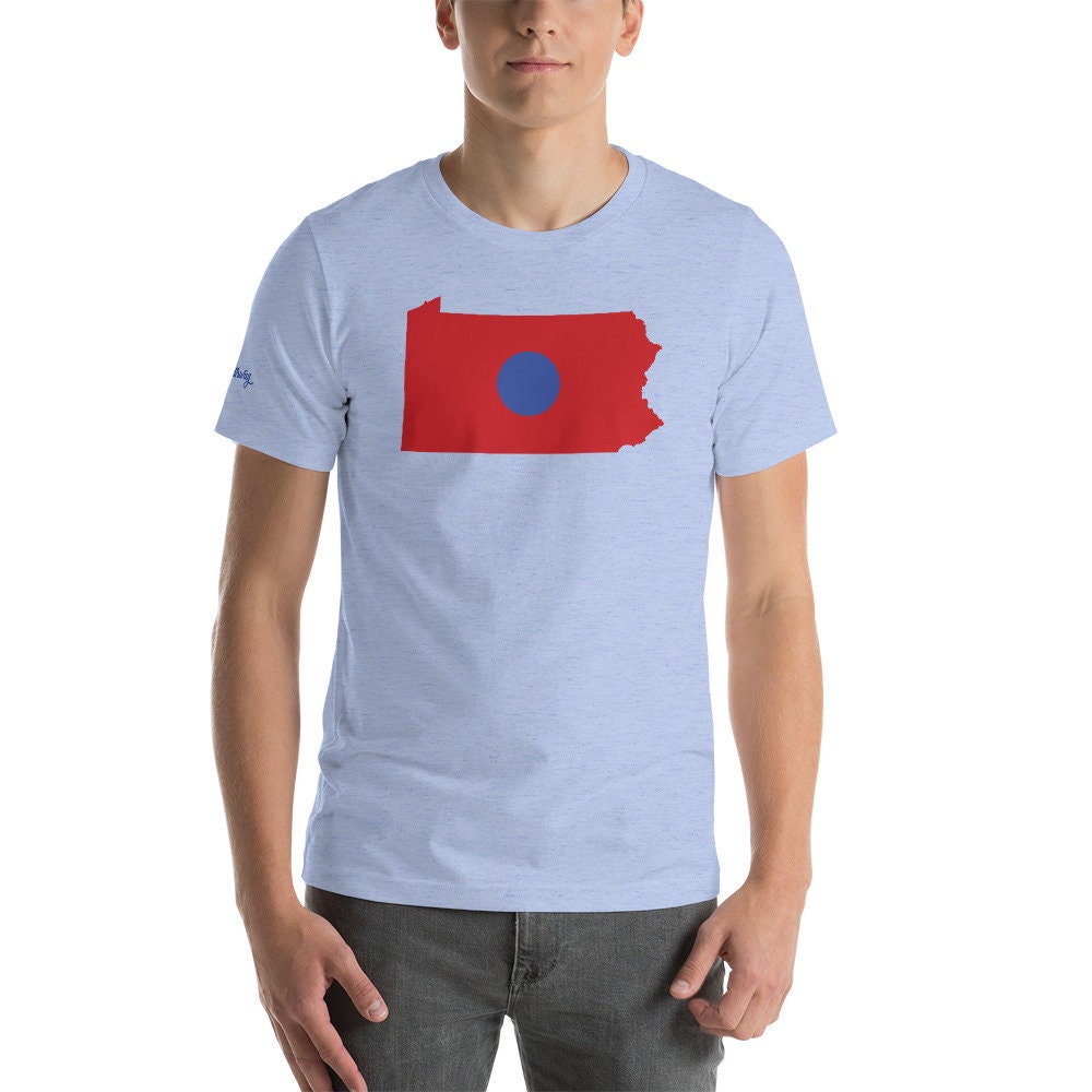 Pennsylvania Blue Dot Red State Funny Political Shirt - Etsy France