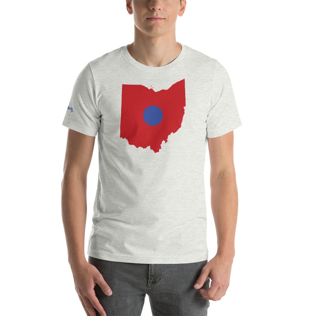 Maglietta politica divertente Ohio Blue Dot Red State - Etsy Italia
