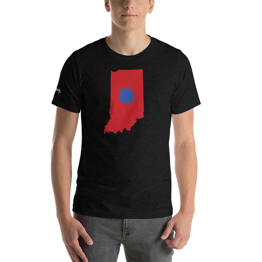Indiana Blue Dot Red State Funny Political Shirt - Etsy UK