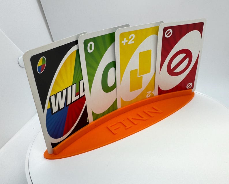 Playing Card Holder - 3D Printer STL Files - Commercial Rights Included ...