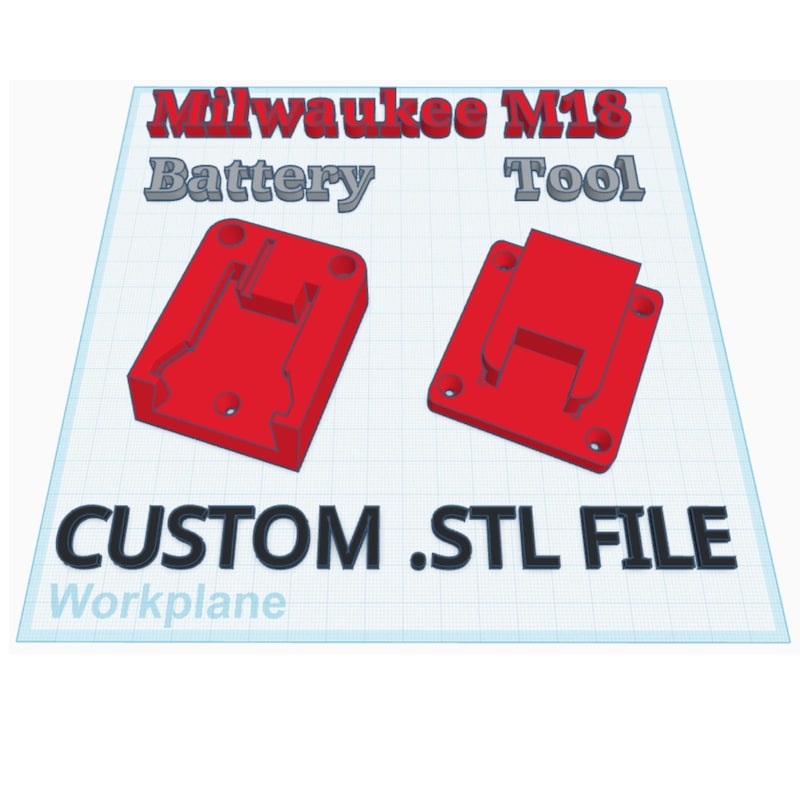 Dewalt 3d Printed Mount - Etsy