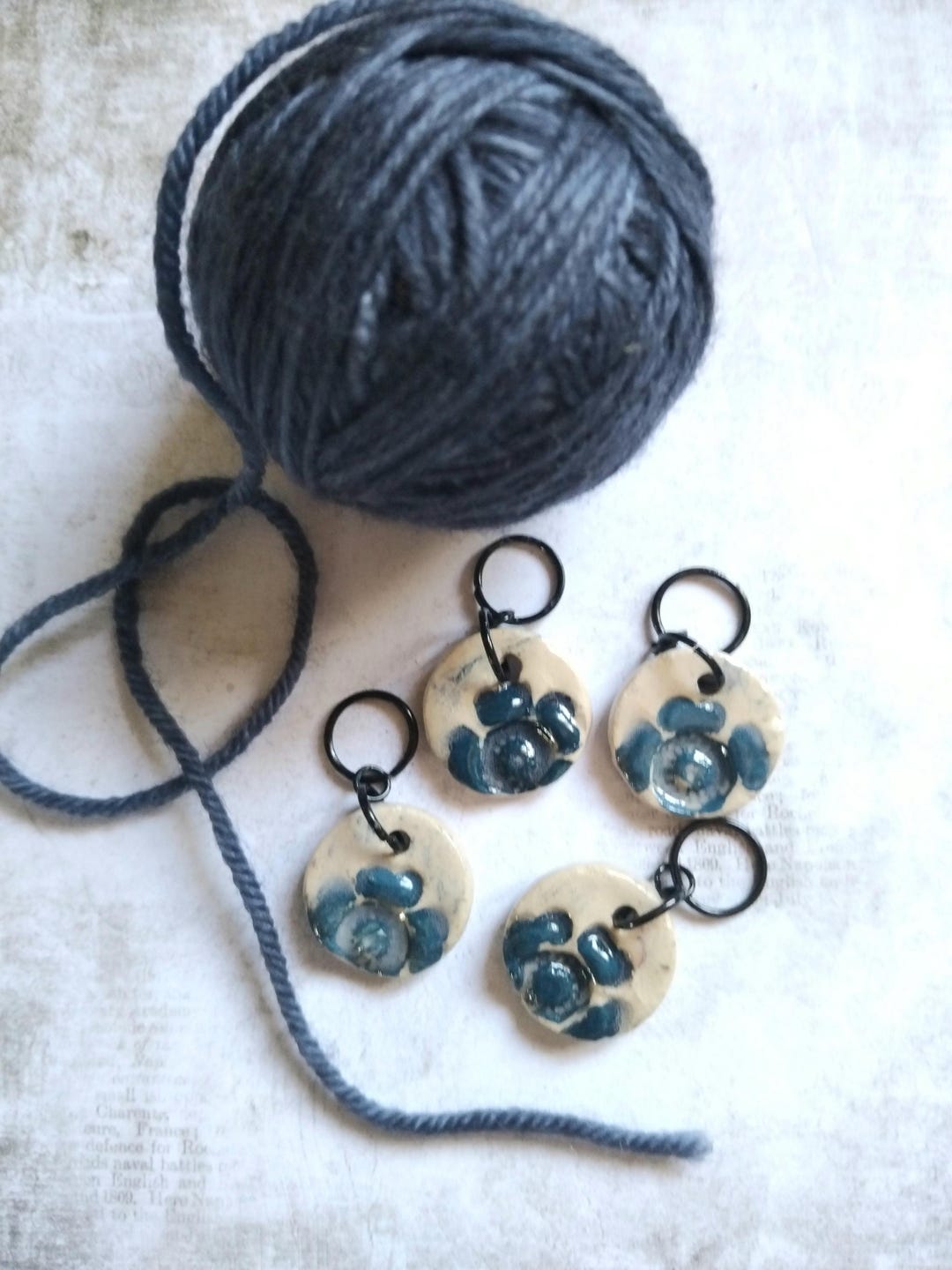 NEW Flower Stitch Markers - Etsy