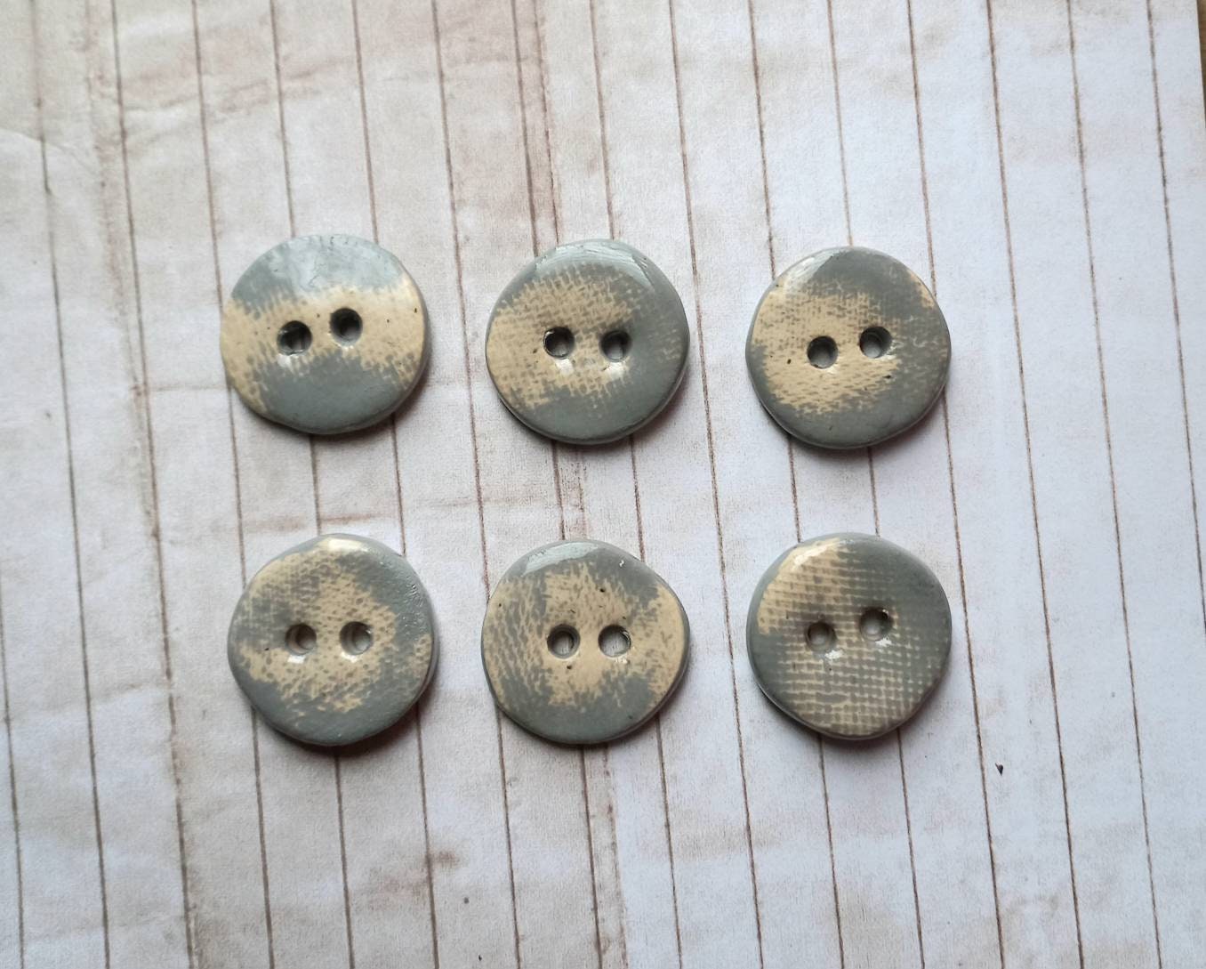 2cm Ceramic Circle Buttons - Etsy New Zealand