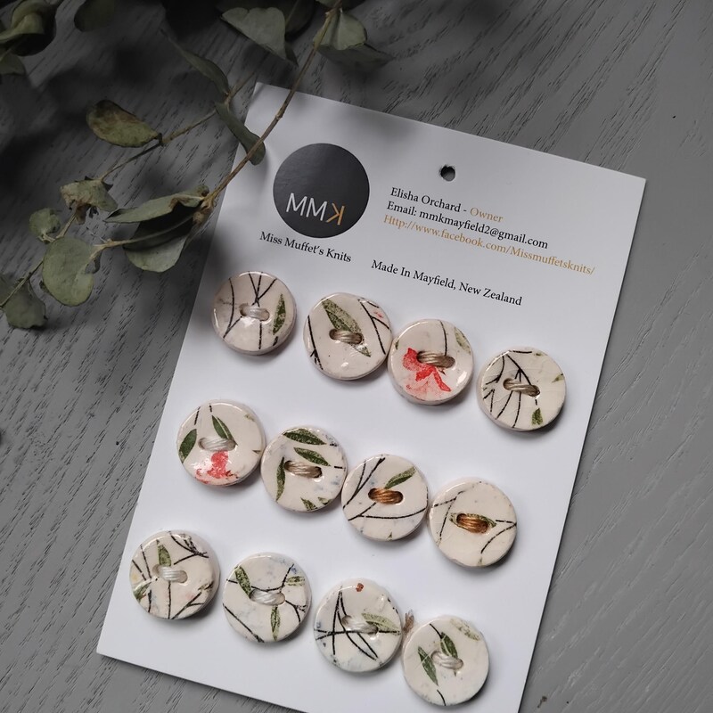 Ceramic Buttons - Etsy