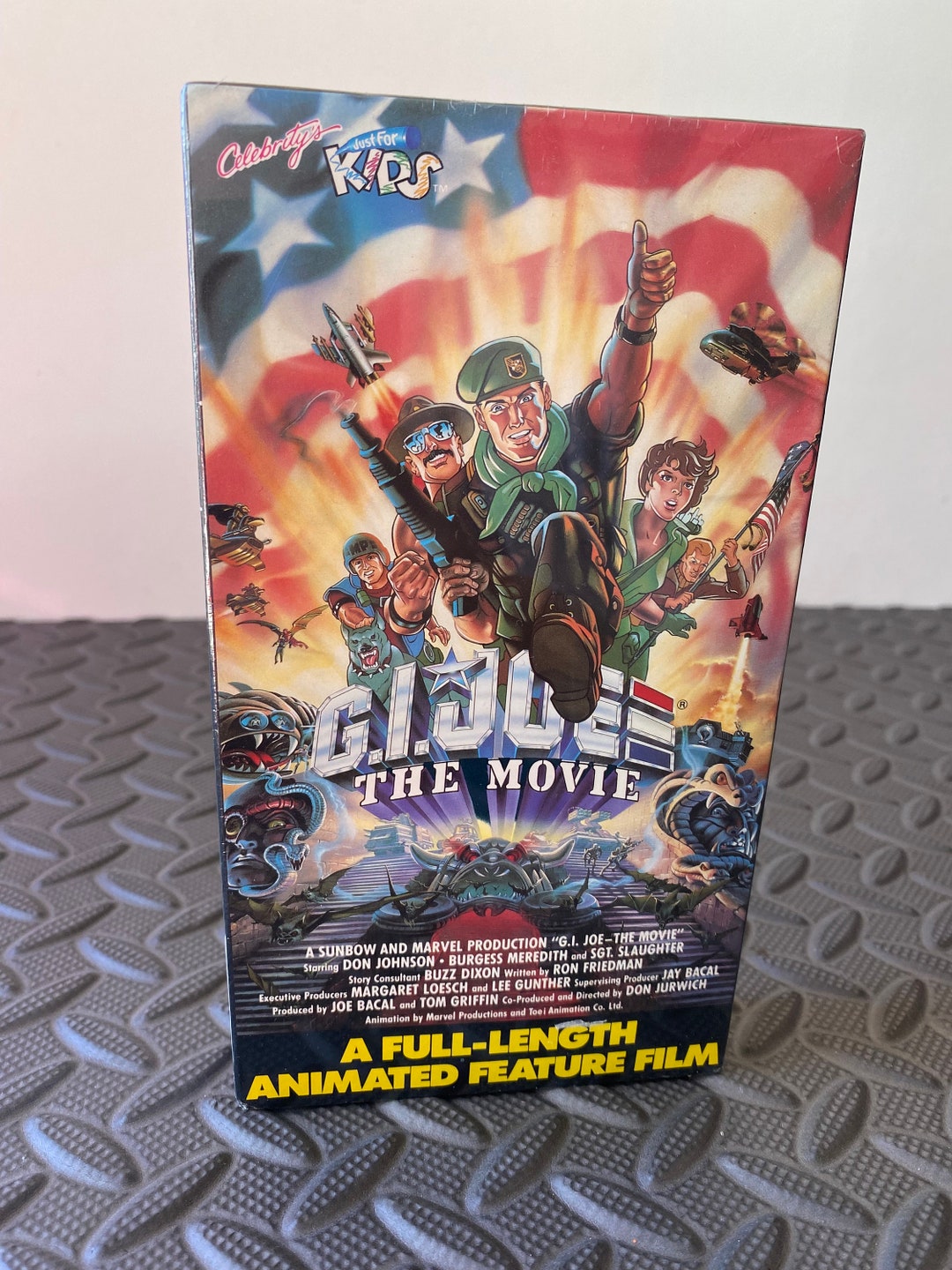 G.i.joe the Movie Unopened VHS Vintage 1987 Sunbow Productions Hasbro ...