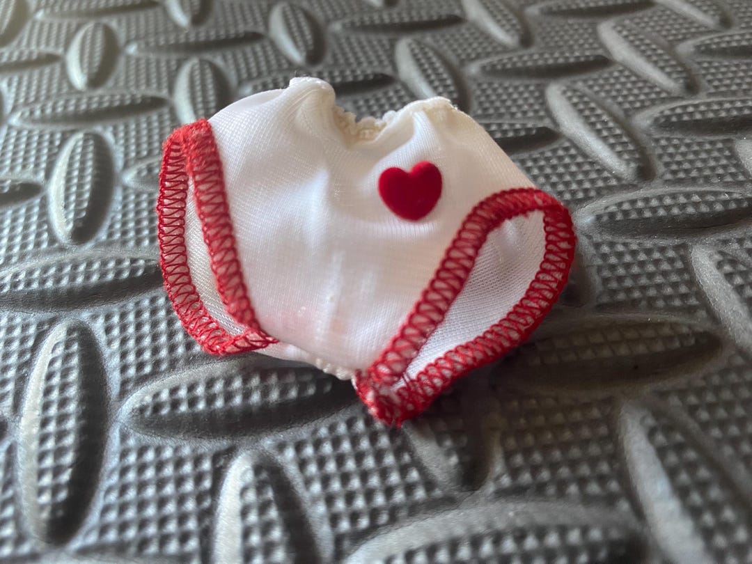Loving You Barbie Red Heart Panties Mattel 1986 - Etsy