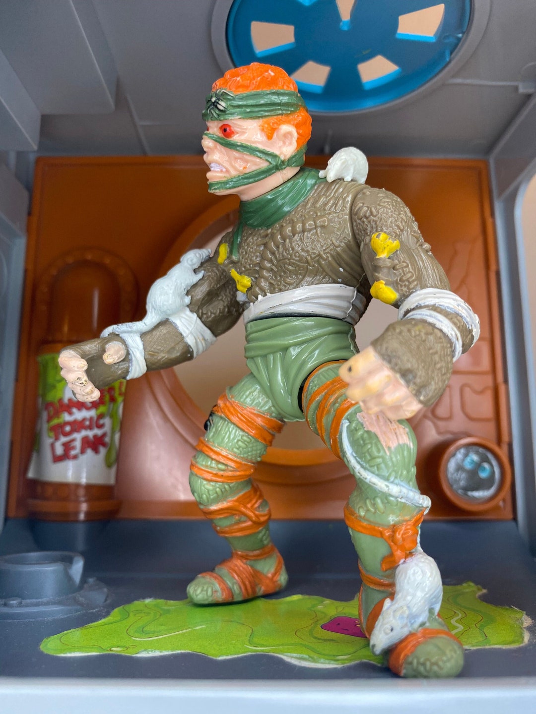 Rat King Vintage Teenage Mutant Ninja Turtles Villain Playmates Toys ...