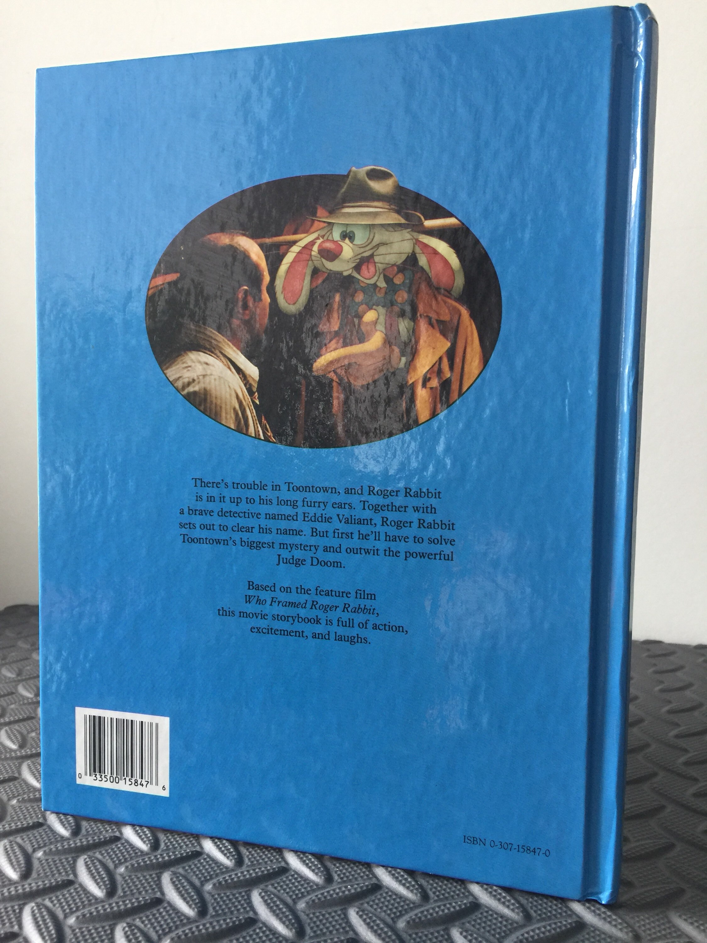 Who Framed Roger Rabbit Movie Storybook Hardcover 1988 A | Etsy