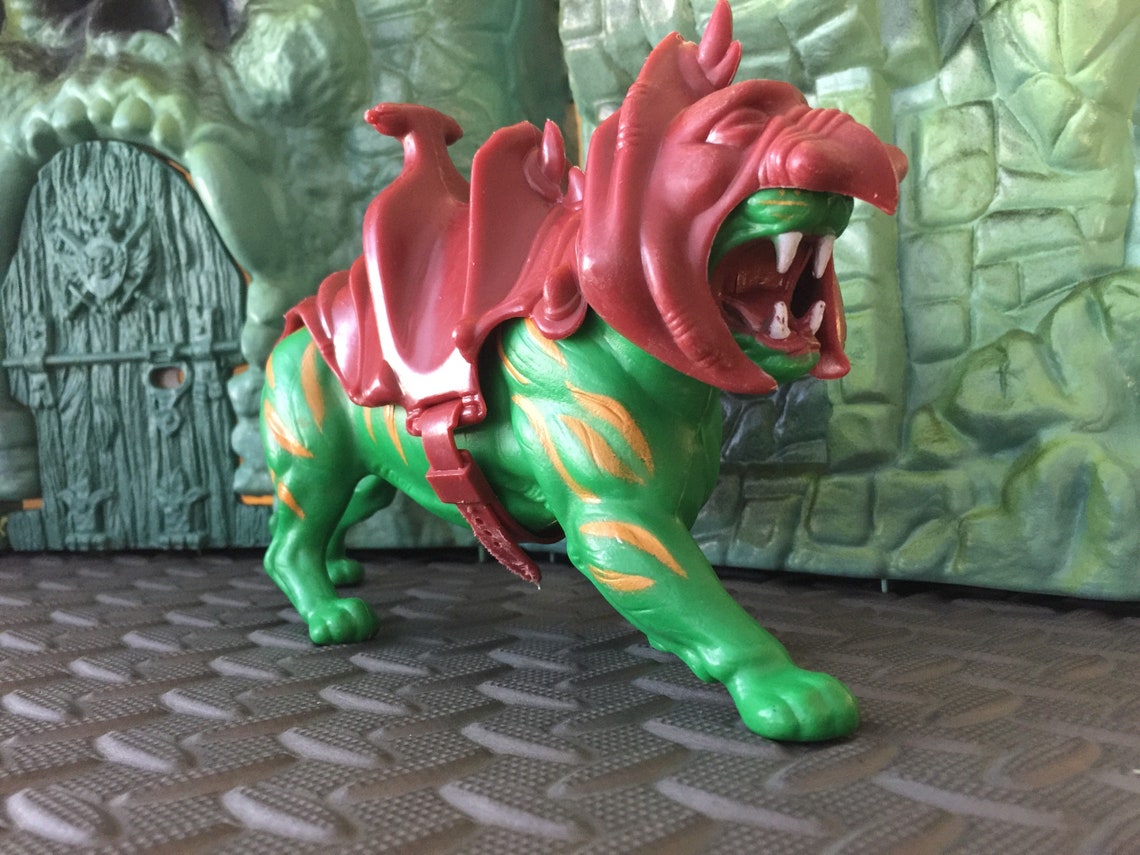 Battle Cat Vintage Masters of the Universe Cringer Battlecat - Etsy