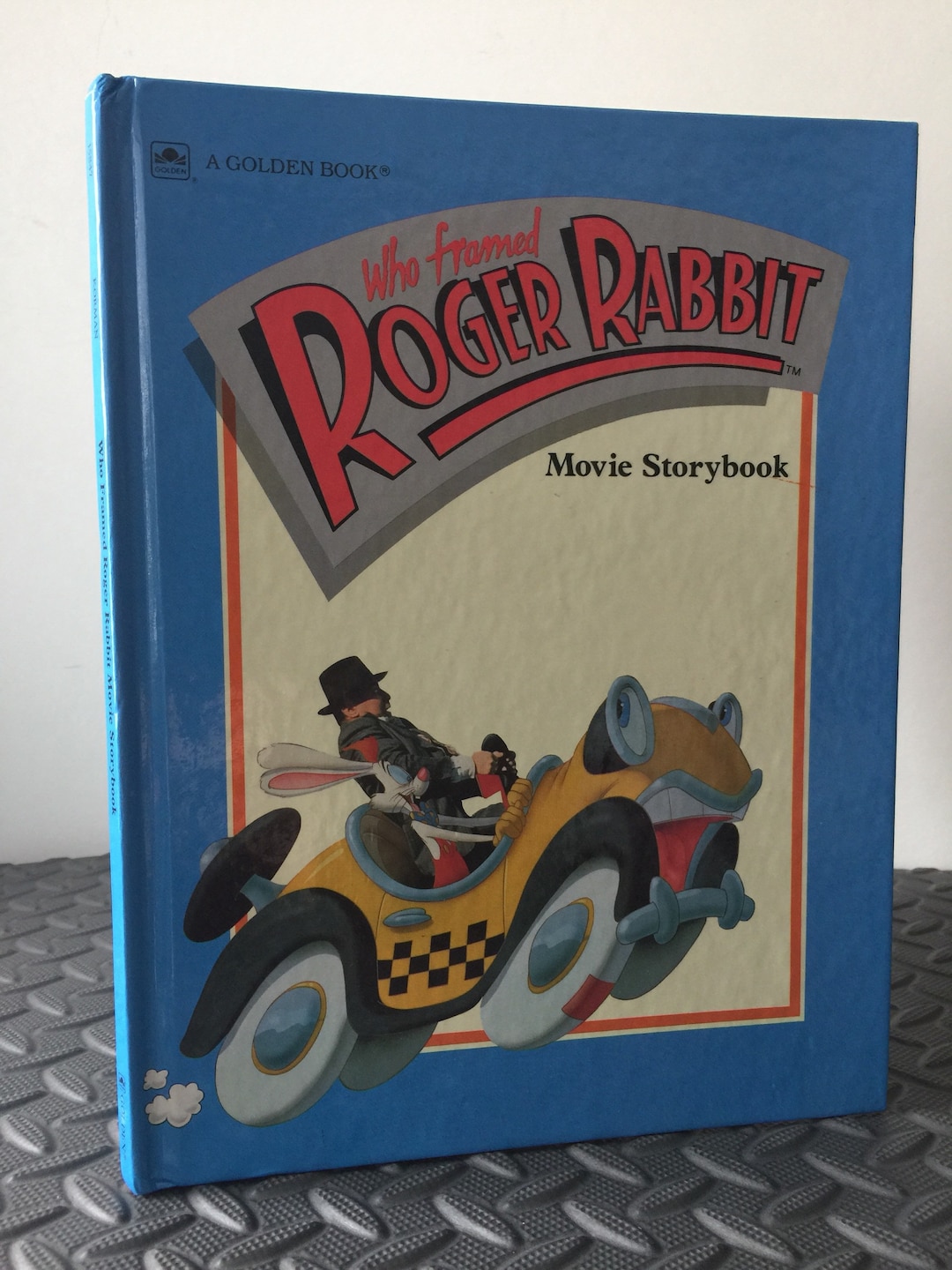 Who Framed Roger Rabbit Movie Storybook Hardcover 1988 A Golden Book ...