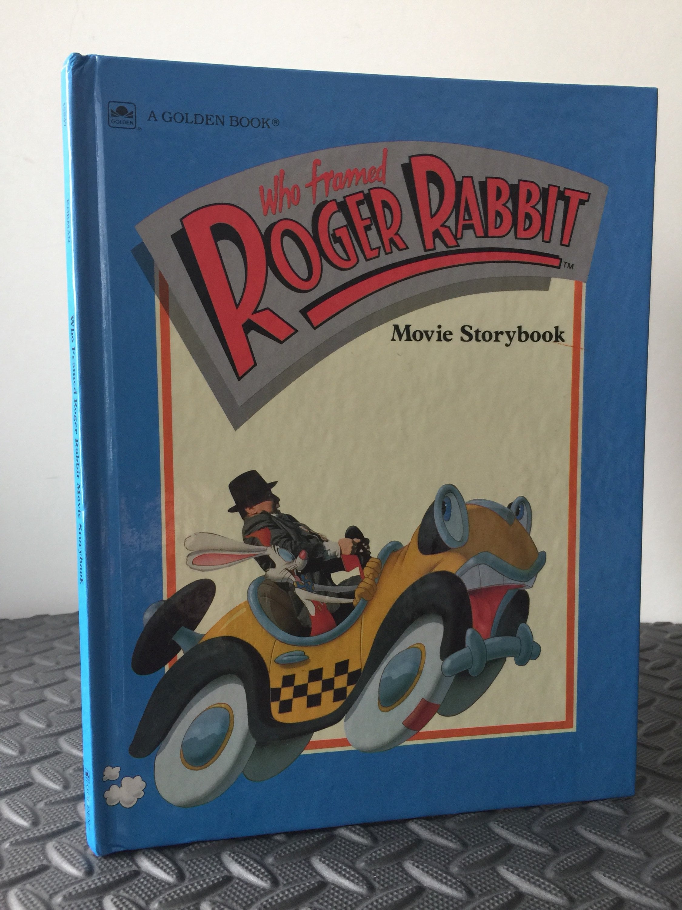 Who Framed Roger Rabbit Movie Storybook Hardcover 1988 A | Etsy
