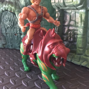 Battle Cat Vintage Masters of the Universe Cringer Battlecat - Etsy