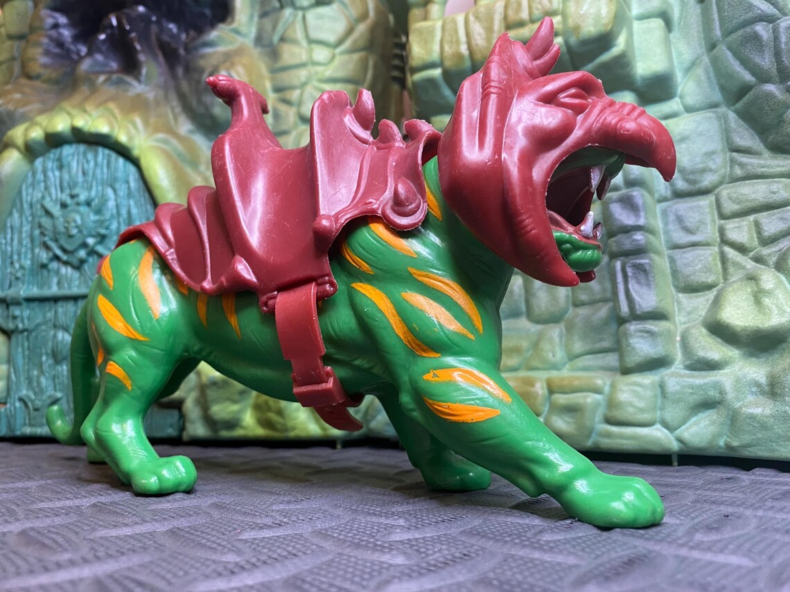 Battle Cat/cringer Vintage Masters of the Universe Action Figure MOTU ...