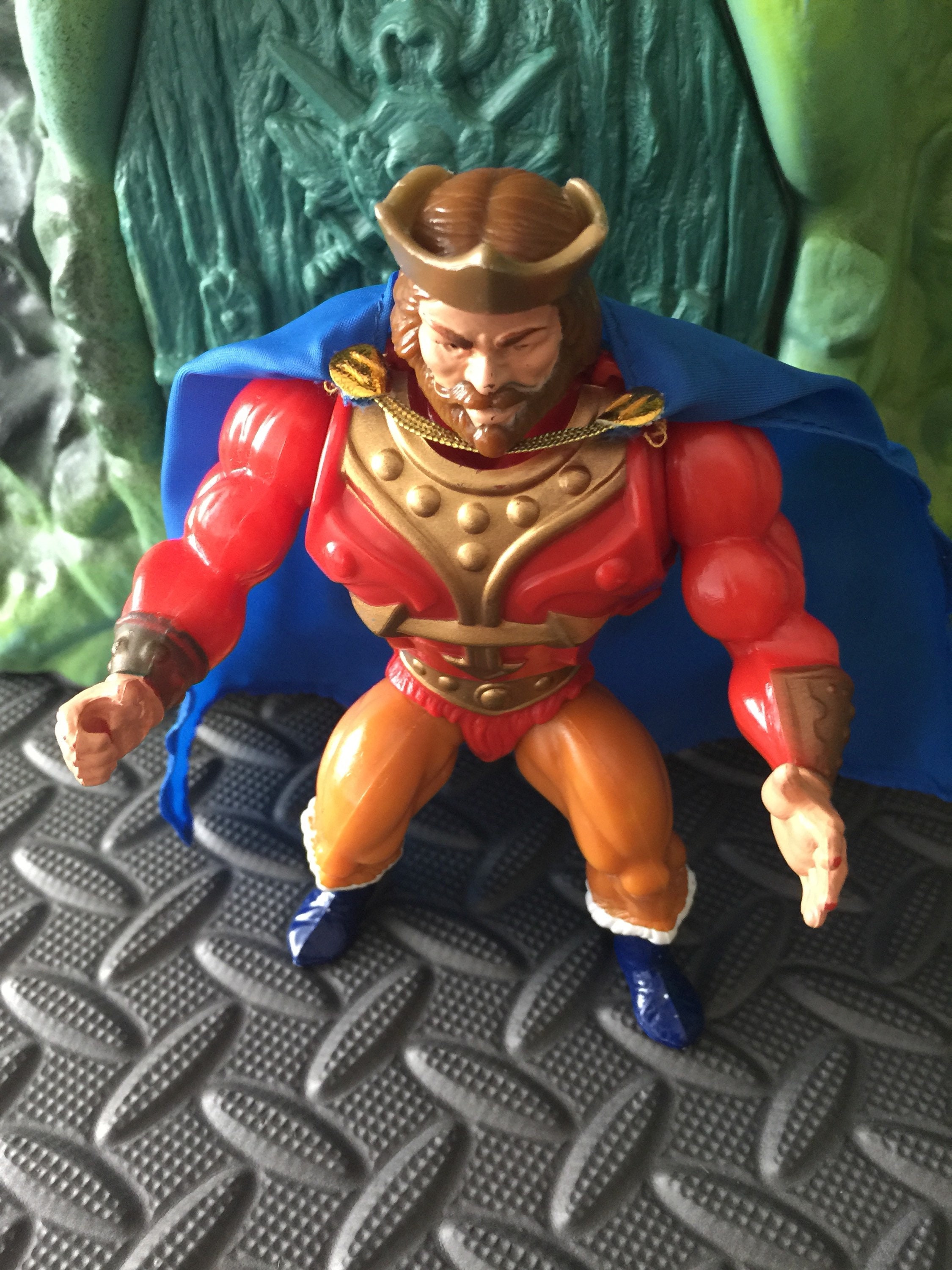 Toys Masters of the Universe Motu 1987 KING RANDOR Accessories 100% ...