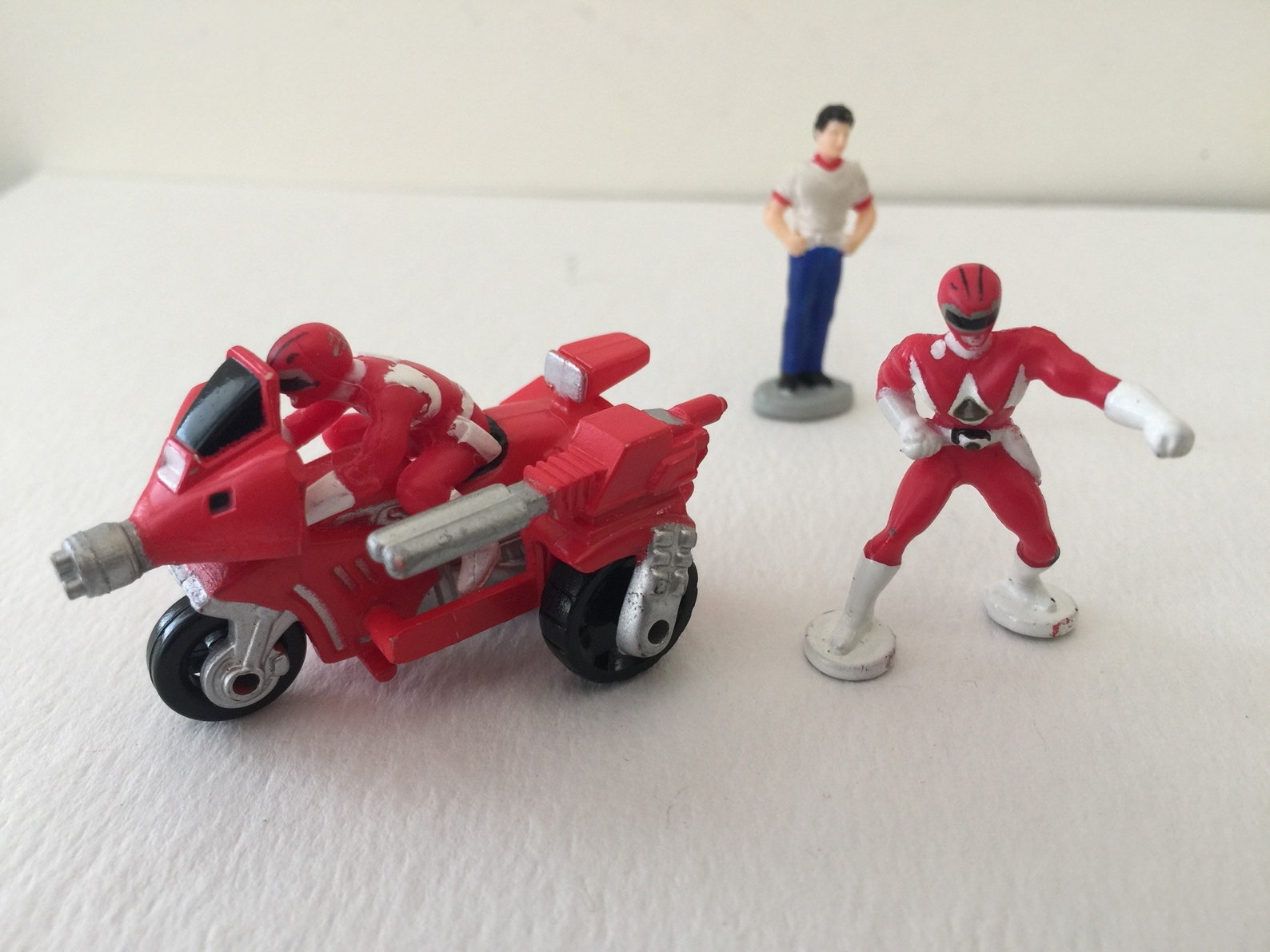 Red Ranger Mighty Morphin Power Rangers Micro Machines 1994 Galoob ...