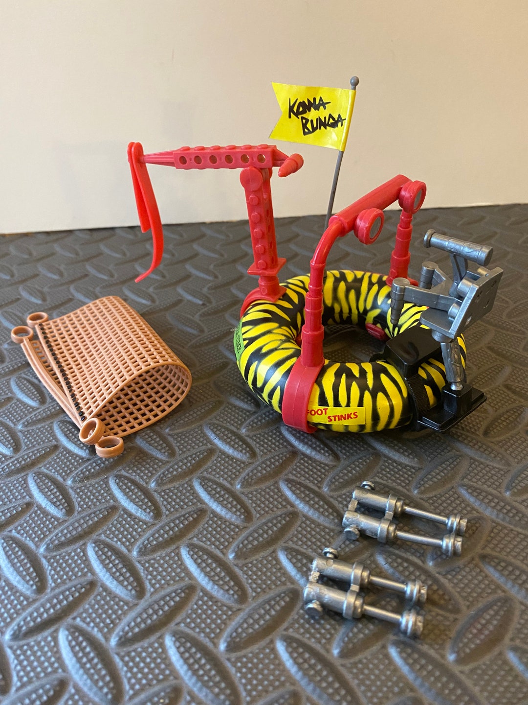 Sewer Party Tube Tiger Stripe 1989 Teenage Mutant Ninja - Etsy