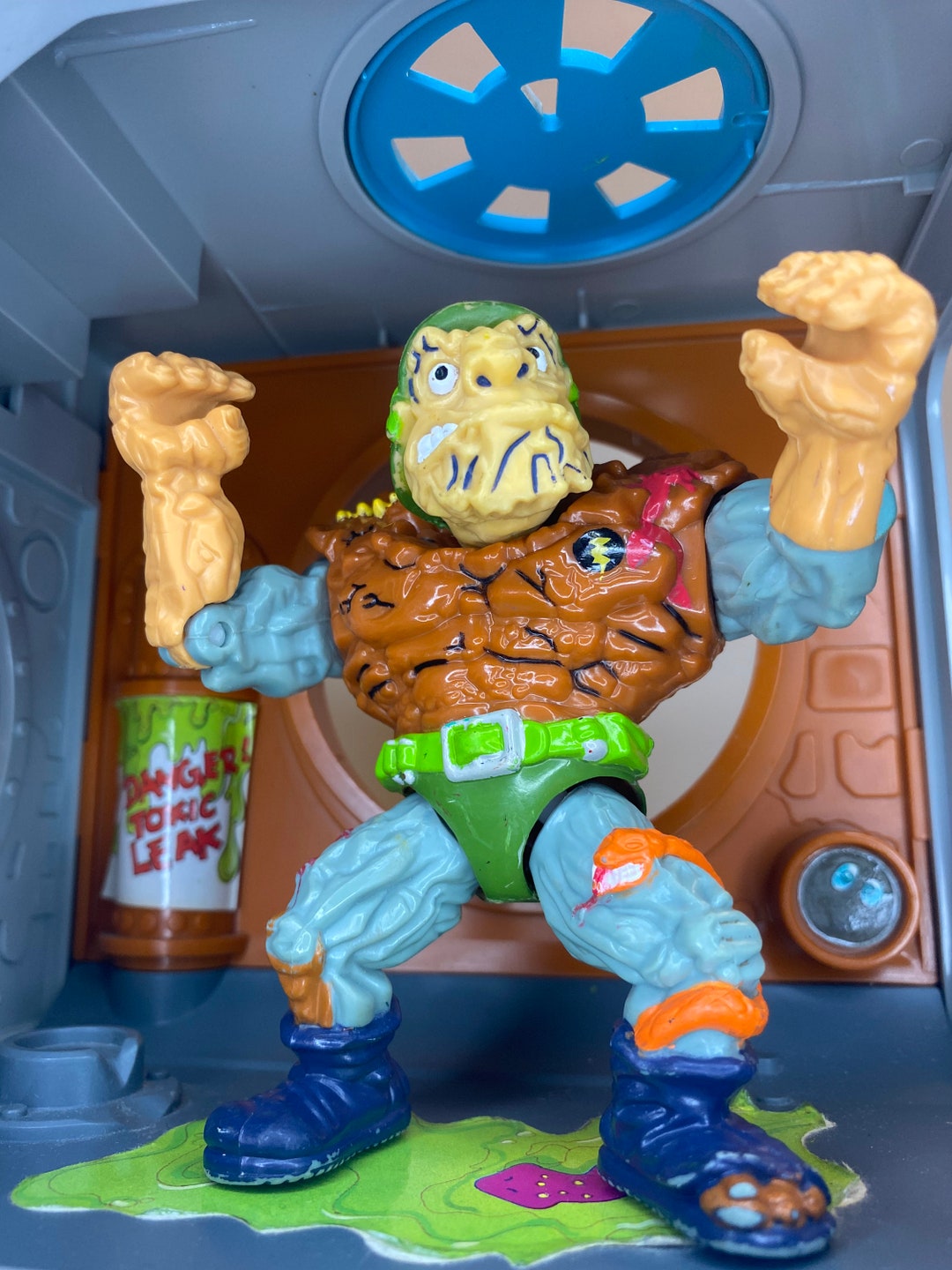 General Traag Vintage Teenage Mutant Ninja Turtles Villain Playmates ...