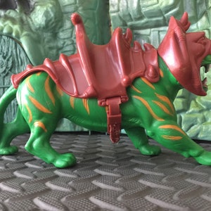 Battle Cat Vintage Masters of the Universe Cringer Battlecat - Etsy