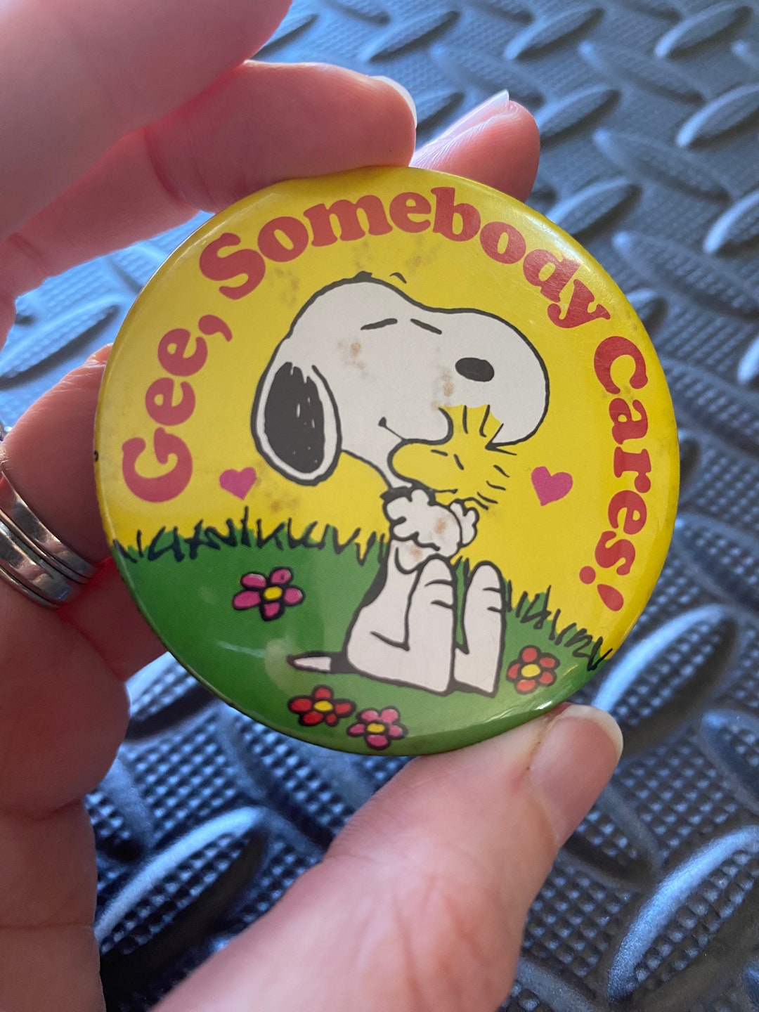 Snoopy Pocket Mirror Vintage Peanuts Made in England - Etsy