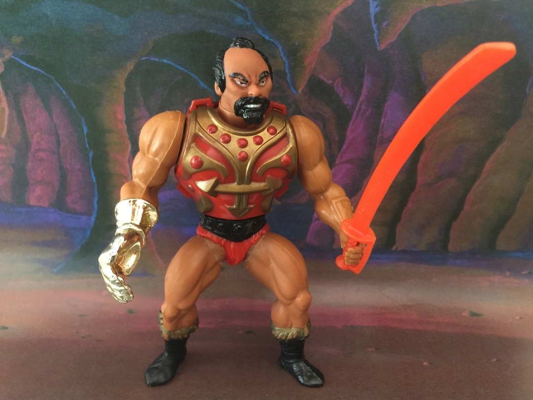 Jutsu Vintage Masters of the Universe Mattel Inc 1983 MOTU JITSU Giant ...