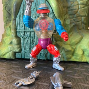 Roboto Vintage Masters of the Universe Action Figure Mattel Inc 1984 - Etsy