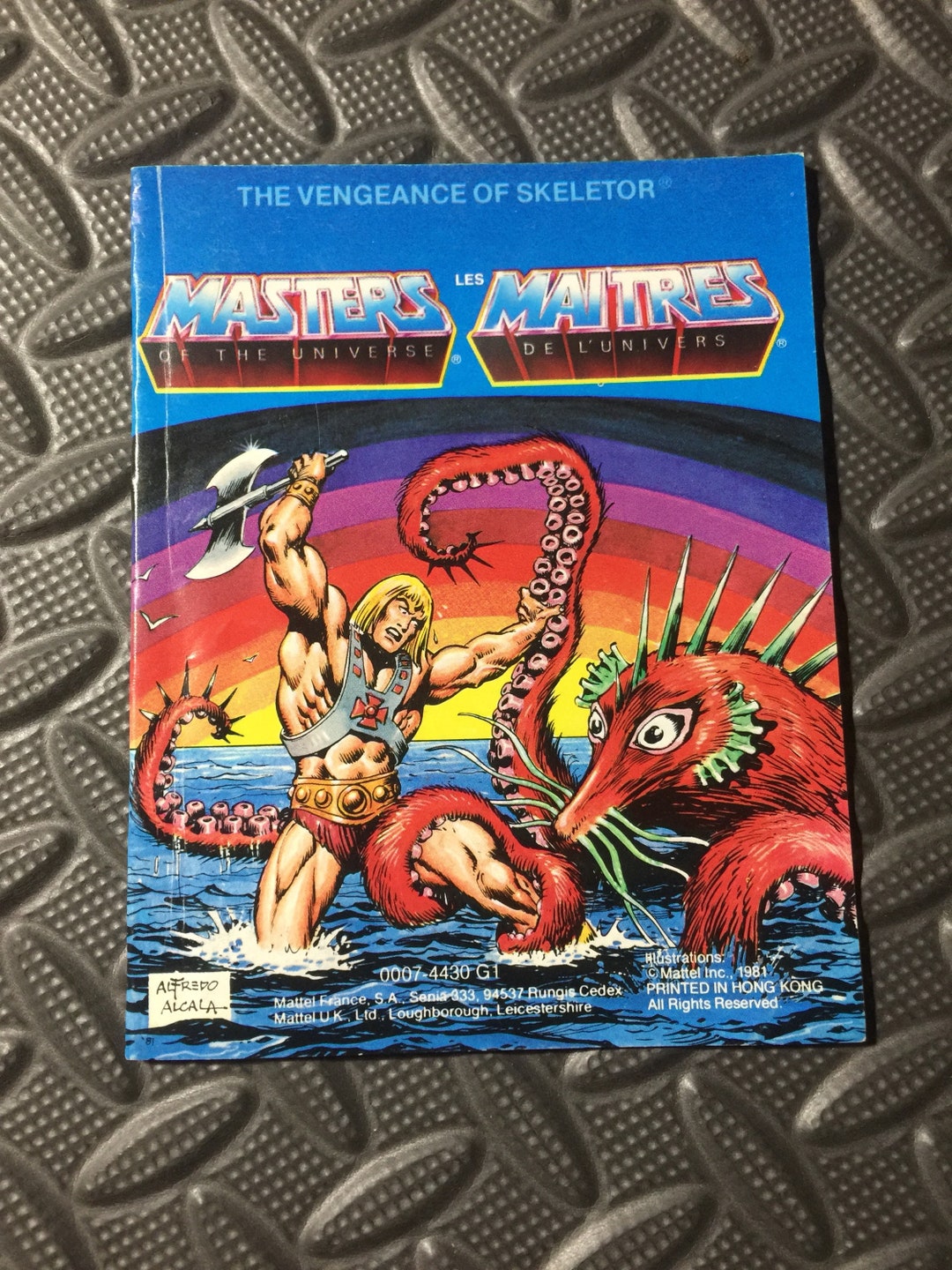 The Vengeance of Skeletor Vintage MOTU Mini Comic Mattel Inc 1981 - Etsy