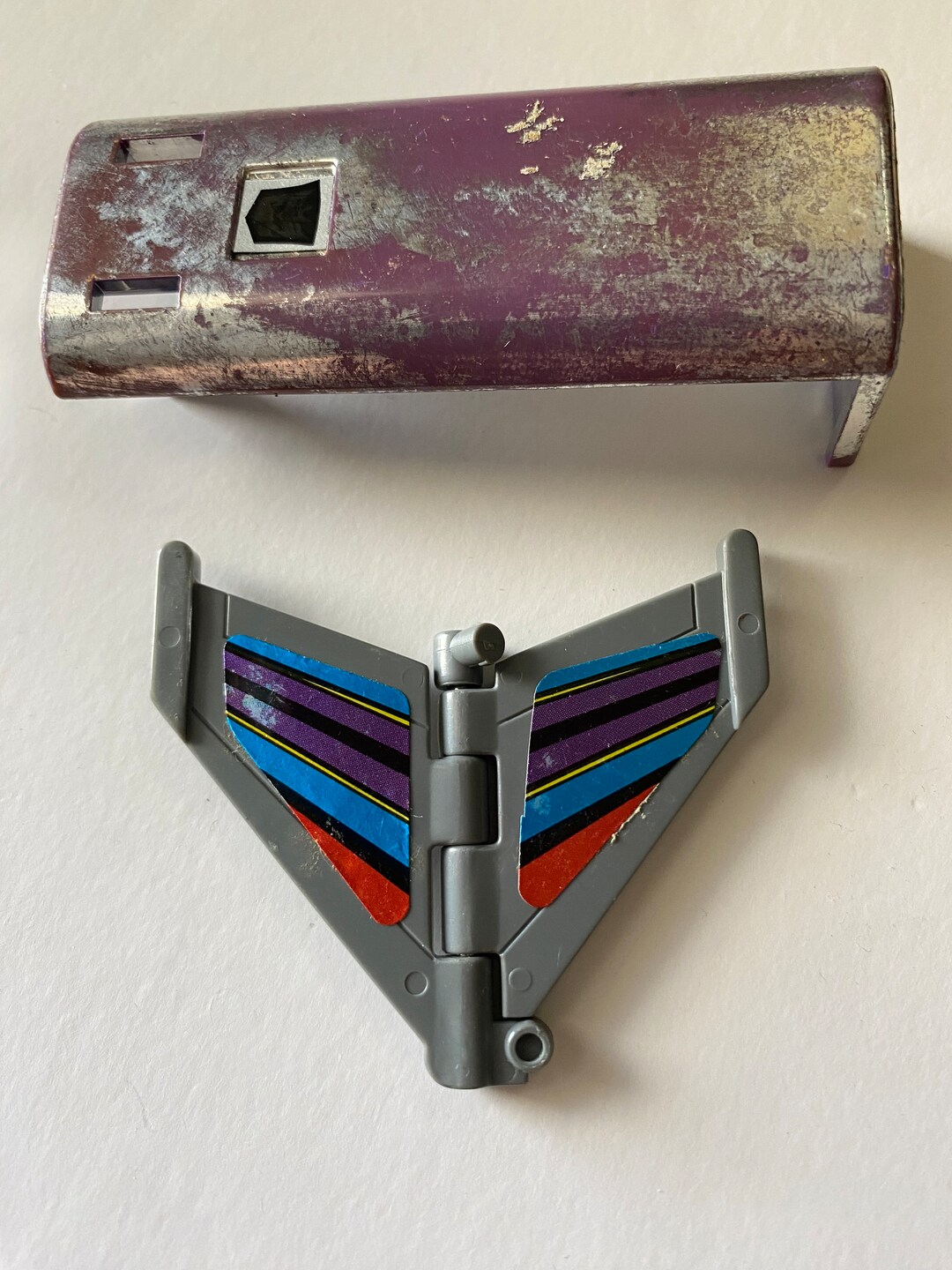 Transformers G1 Octane Triple Changer Tail Fin Part Vintage 1986 Hasbro ...