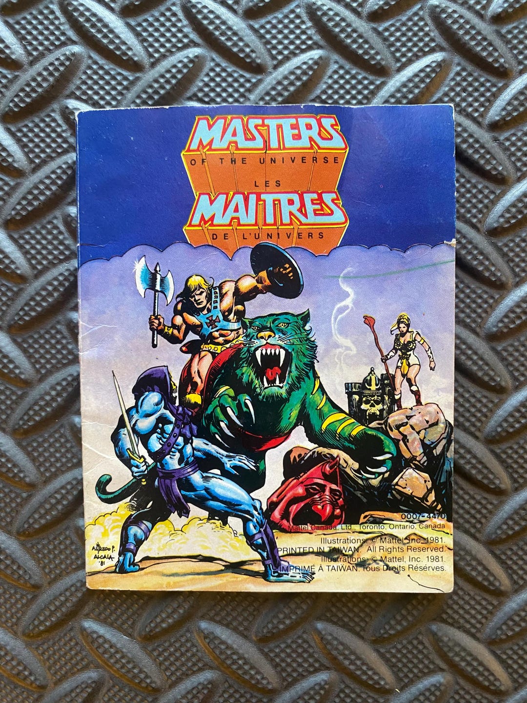 King of Castle Grayskull Vintage Masters of the Universe Mini-comic ...