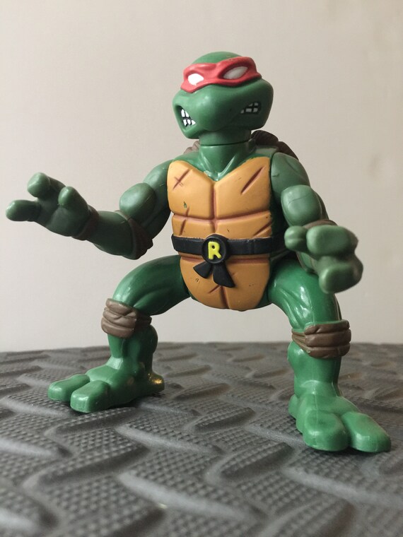 Jump Attack Jujitsu Raphael Playmates Teenage Mutant Ninja Turtles Ninja Action Line 1993 Raph Etsy Canada