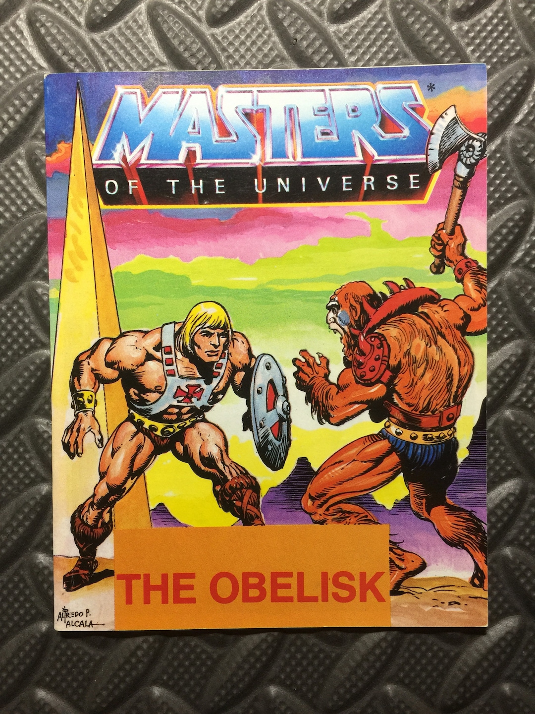 The Obelisk Vintage Masters of the Universe Bilingual Variant L ...