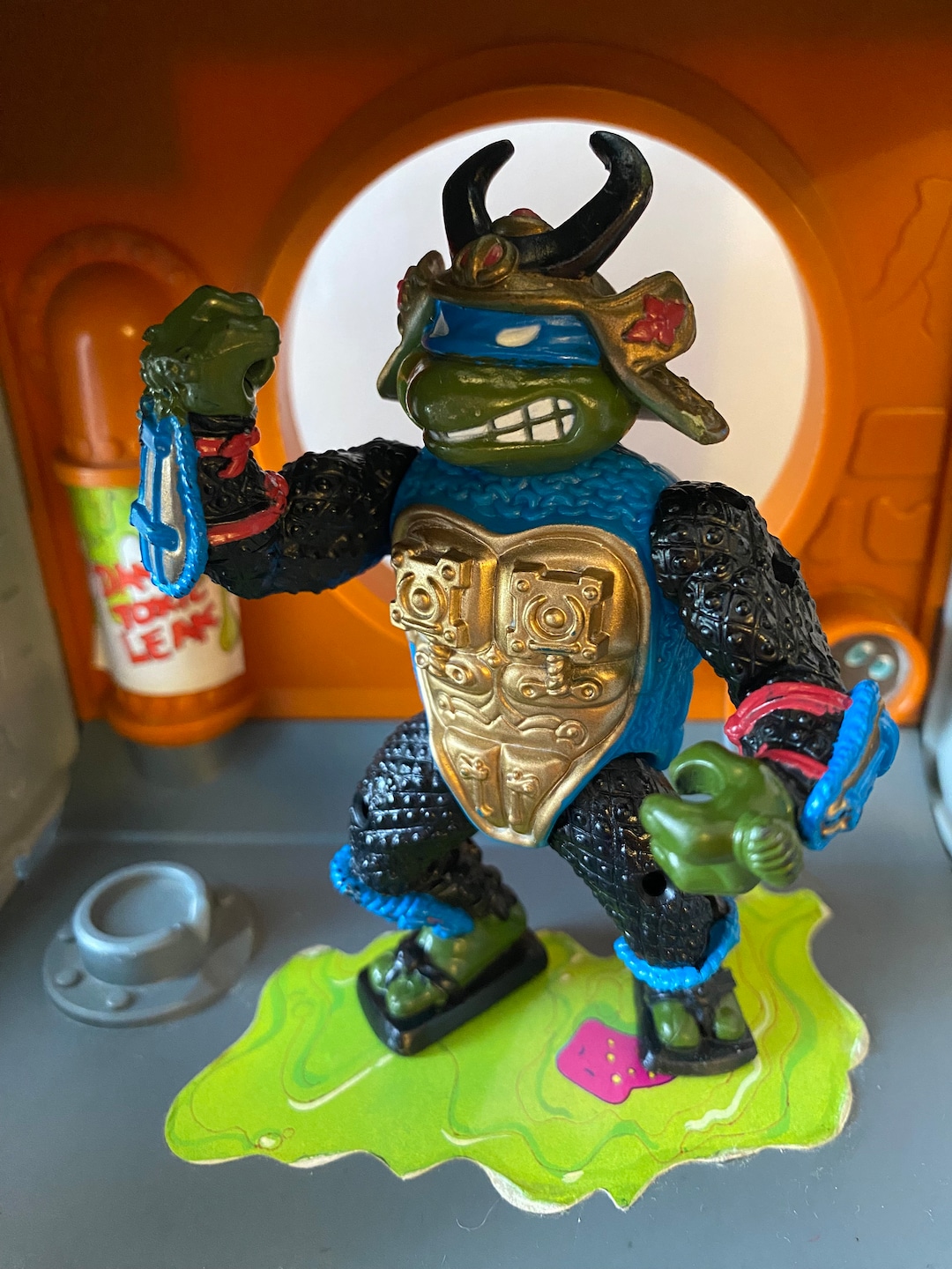 Samurai Leo Vintage Teenage Mutant Ninja Turtles 1990 TMNT Playmates ...