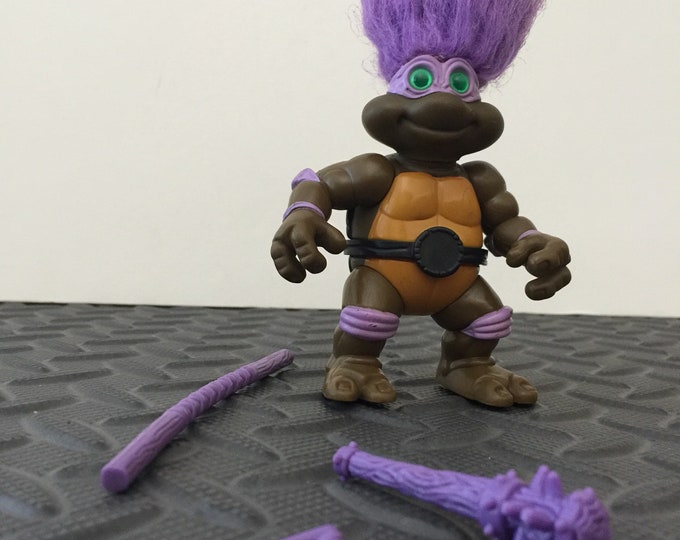 Troll Donatello Vintage 1993 Teenage Mutant Ninja Turtles Action Figure ...