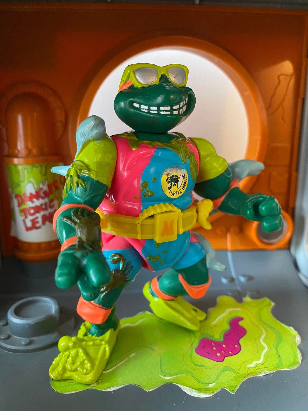Sewer Surfin Mike Vintage Teenage Mutant Ninja Turtles 1990 ...