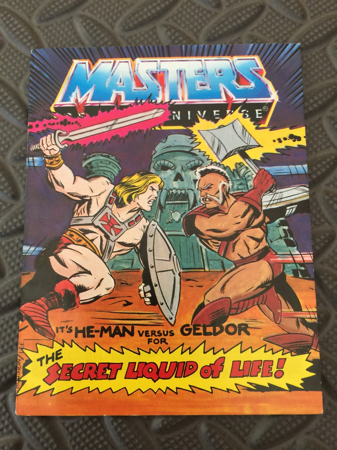 It's He-man Vs Geldor for the Secret Liquid of Life! Vintage Masters of ...