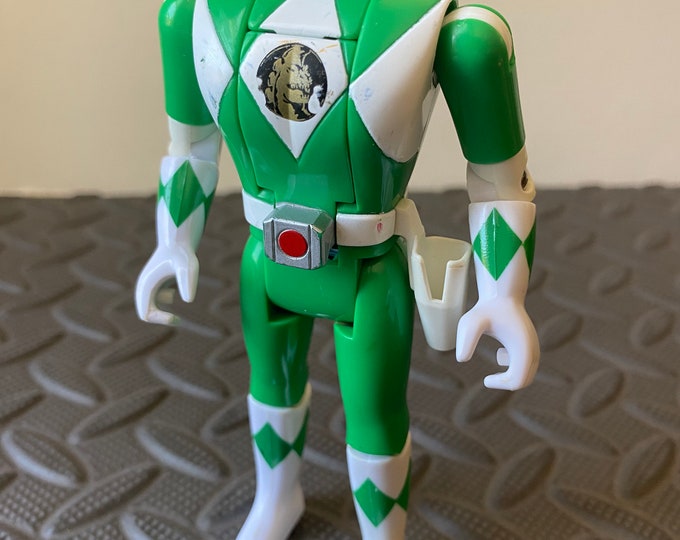 Power Rangers Flip Head 1993 Green Ranger Tommy - Etsy
