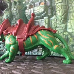 Battle Cat Vintage Masters of the Universe Cringer Battlecat - Etsy