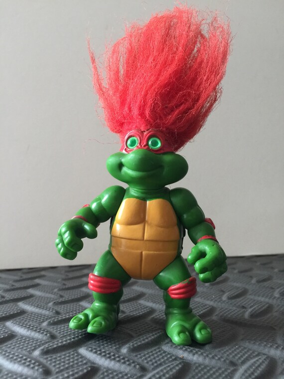 Troll Raph Teenage Mutant Ninja Turtles Trolls Raphael 1993 - Etsy