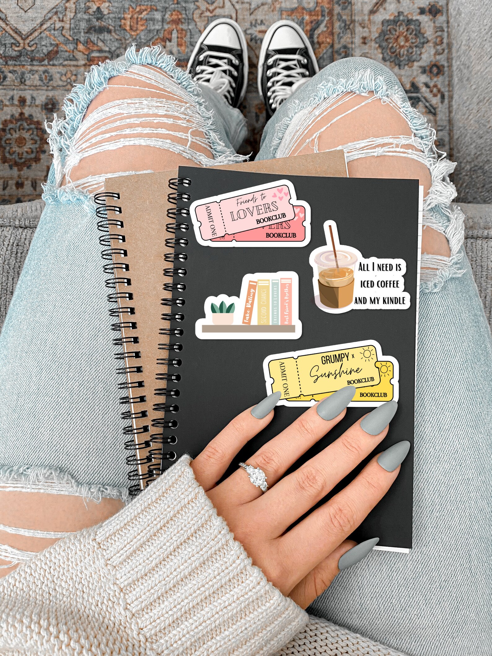 Sorry, I'm Booked Sticker Bookish Sticker Booktok Sticker Pinterest ...