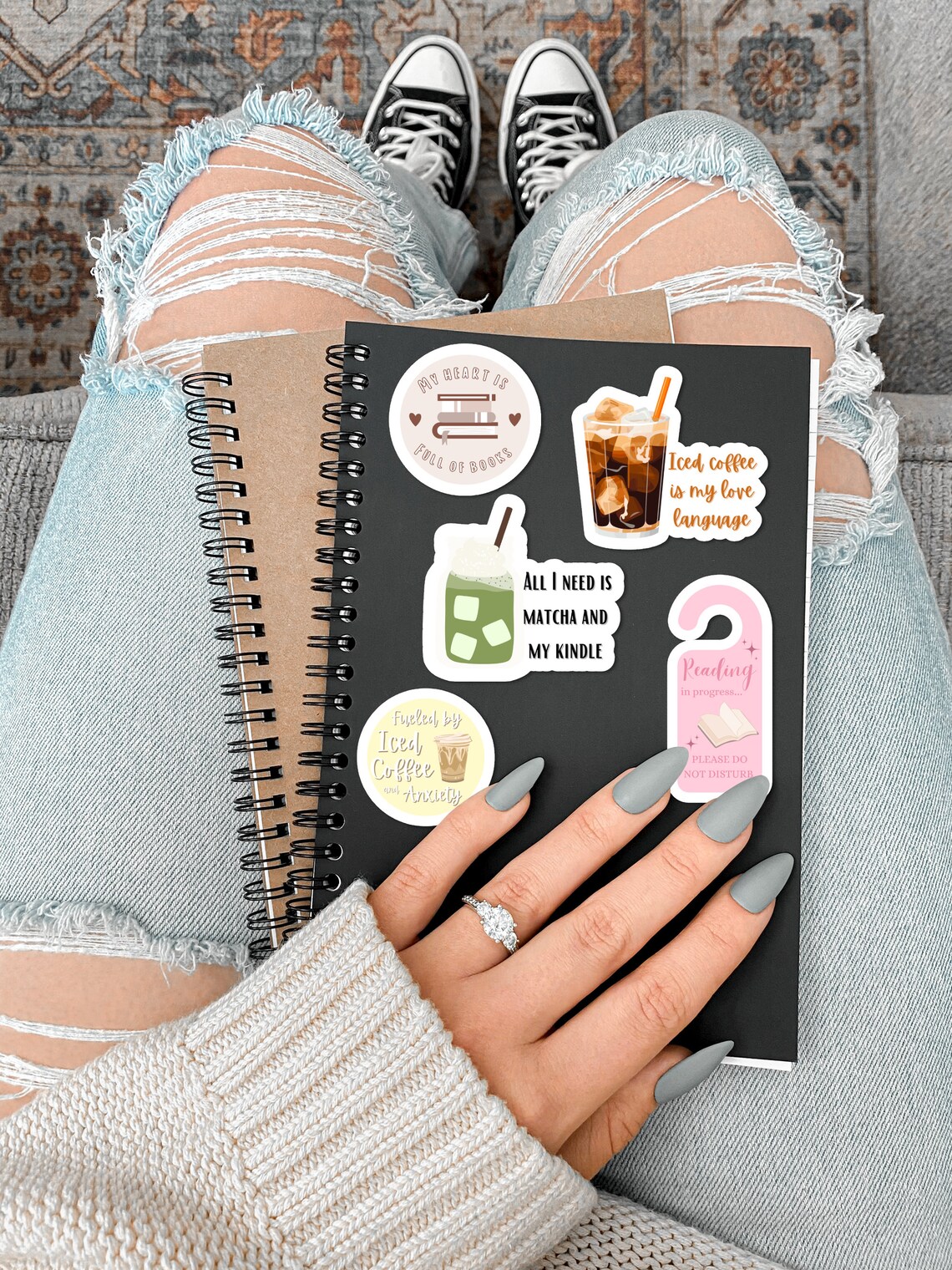 Sorry, I'm Booked Sticker Bookish Sticker Booktok Sticker Pinterest ...