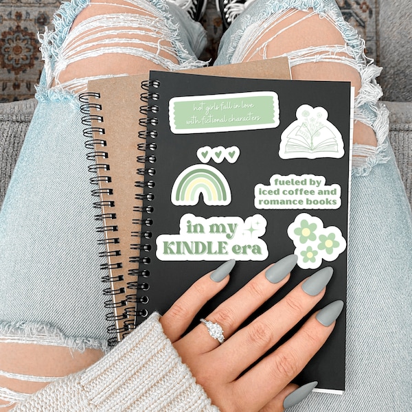 Kindle Stickers - Etsy