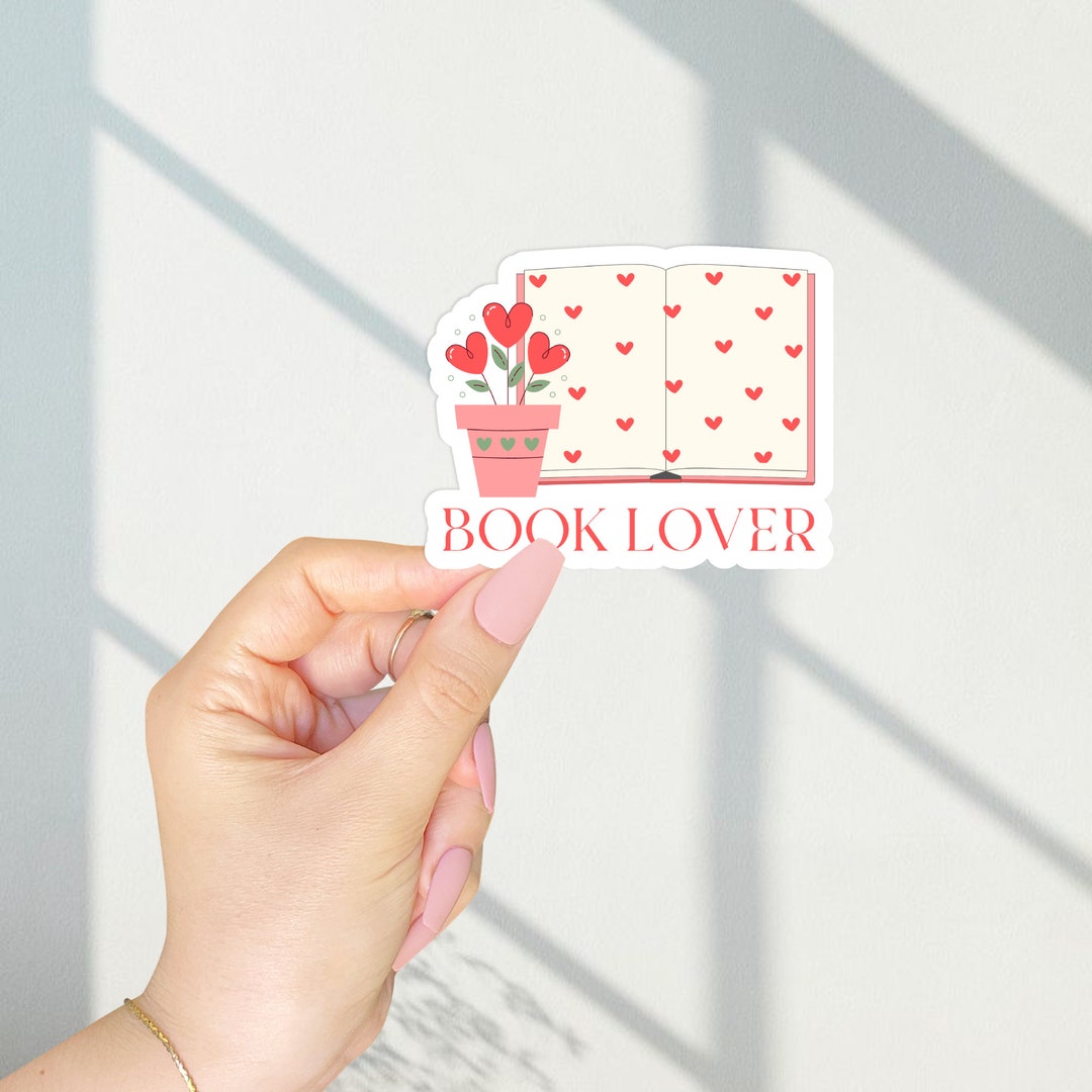 Book Lover Sticker Booktok Sticker Romance Sticker Romance Book Sticker ...
